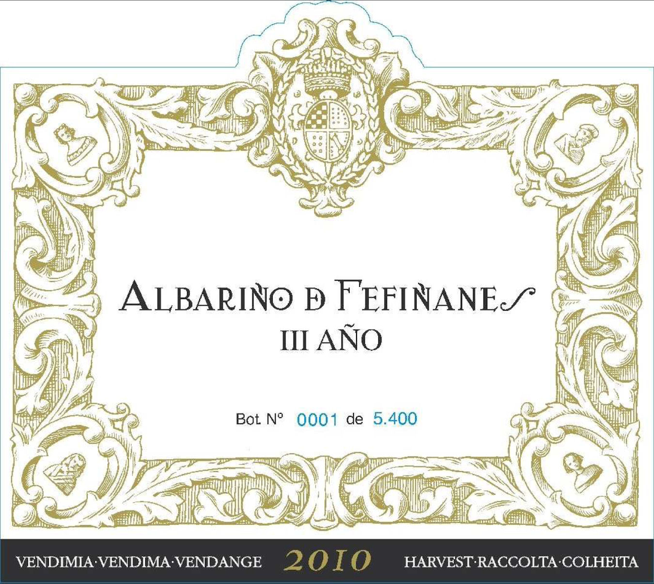 Fefinanes Albarino de III Anos Albarino 2019 | Timeless Wines - Order ...